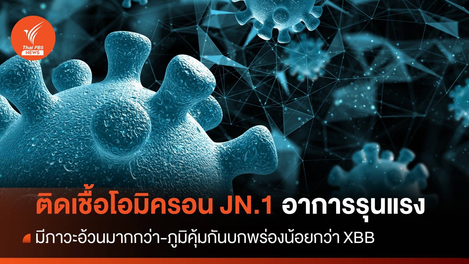 ติดเชื้อโอมิครอน JN.1 อาการรุนแรง มีภาวะอ้วนมากกว่า-ภูมิคุ้มกันบกพร่องน้อยกว่า XBB | Thai PBS ...