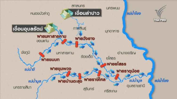 วิเคราะห์สถานการณ์น้ำ 3 เขื่อน ภาคอีสาน